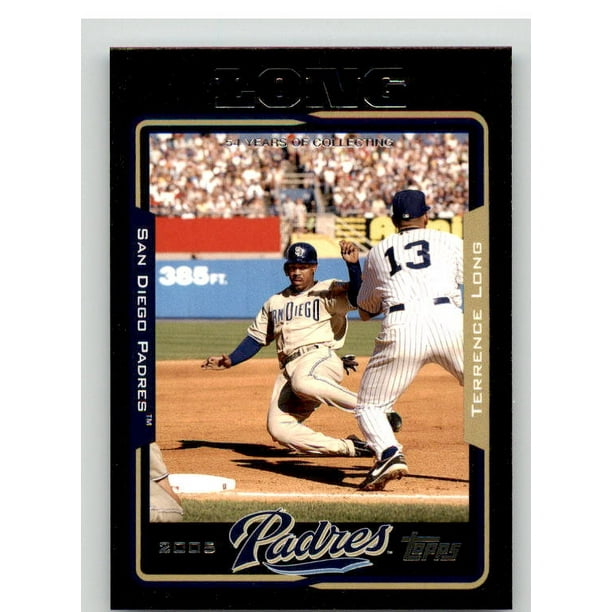 Terrence Long Card 2005 Topps Black #196 - Walmart Business Supplies