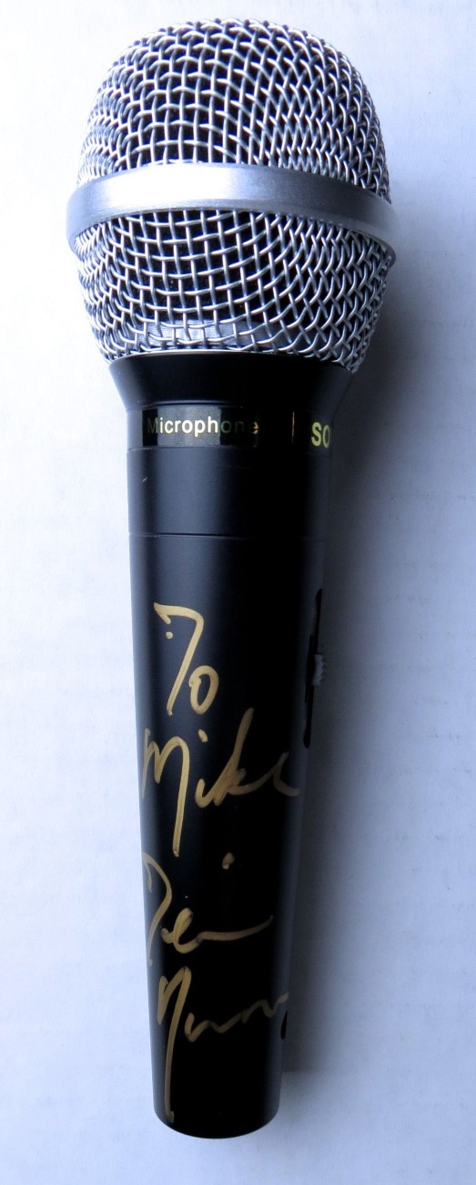 Terri Nunn Signed Autographed Microphone Berlin Singer JSA HH36318 ...