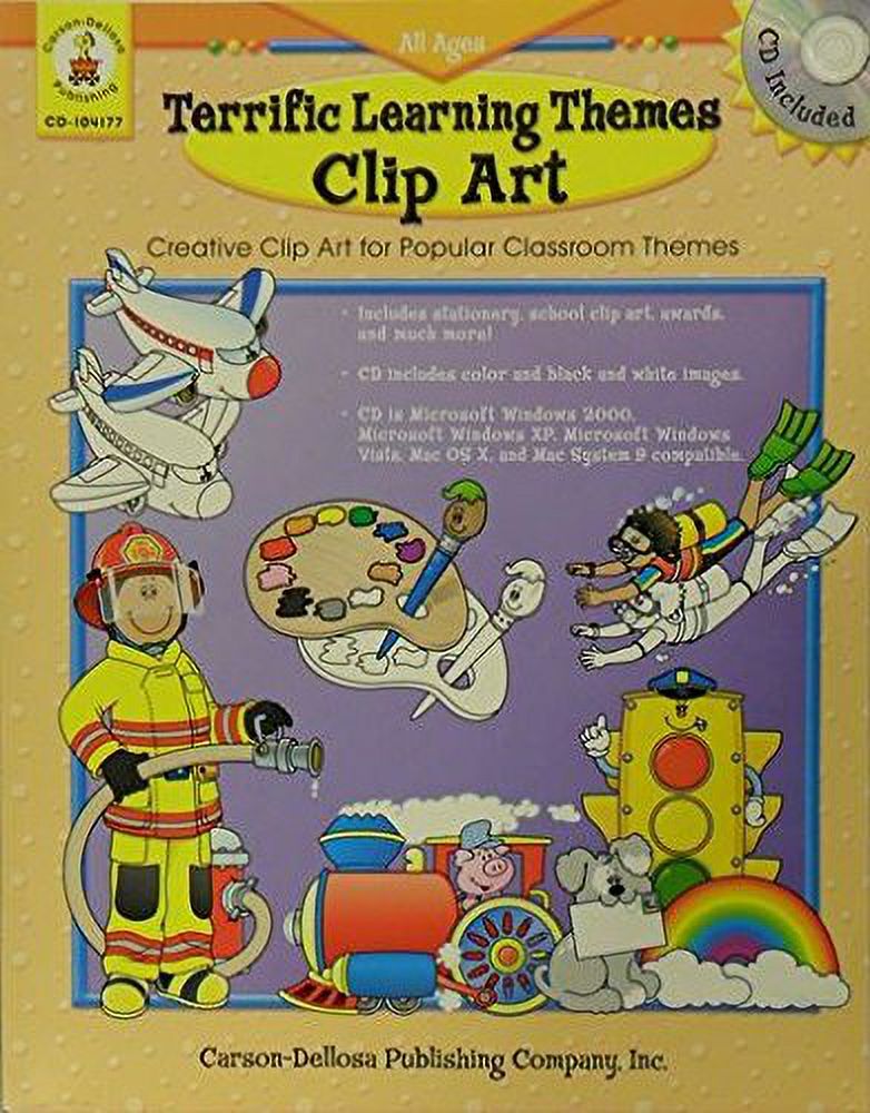 Pre-Owned Terrific Learning Themes Clip Art (Creative for Popular ...