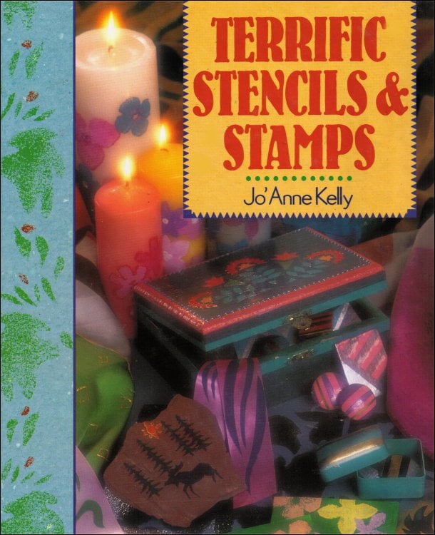 Terrific Stencils & Stamps Hardcover Book (Jo'Anne Kelly) - Walmart.com