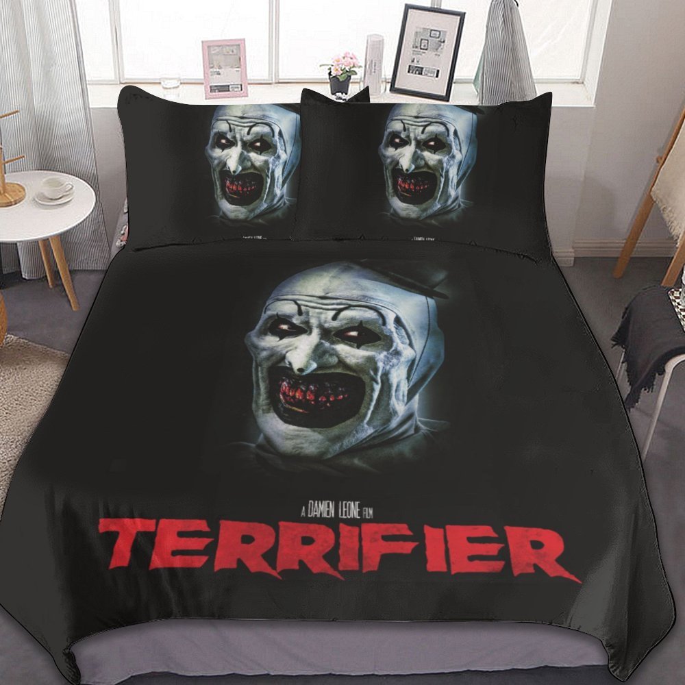 Terrifier 2 Bed Duvet Cover Microfiber Bedding Sets 3D Printed ...