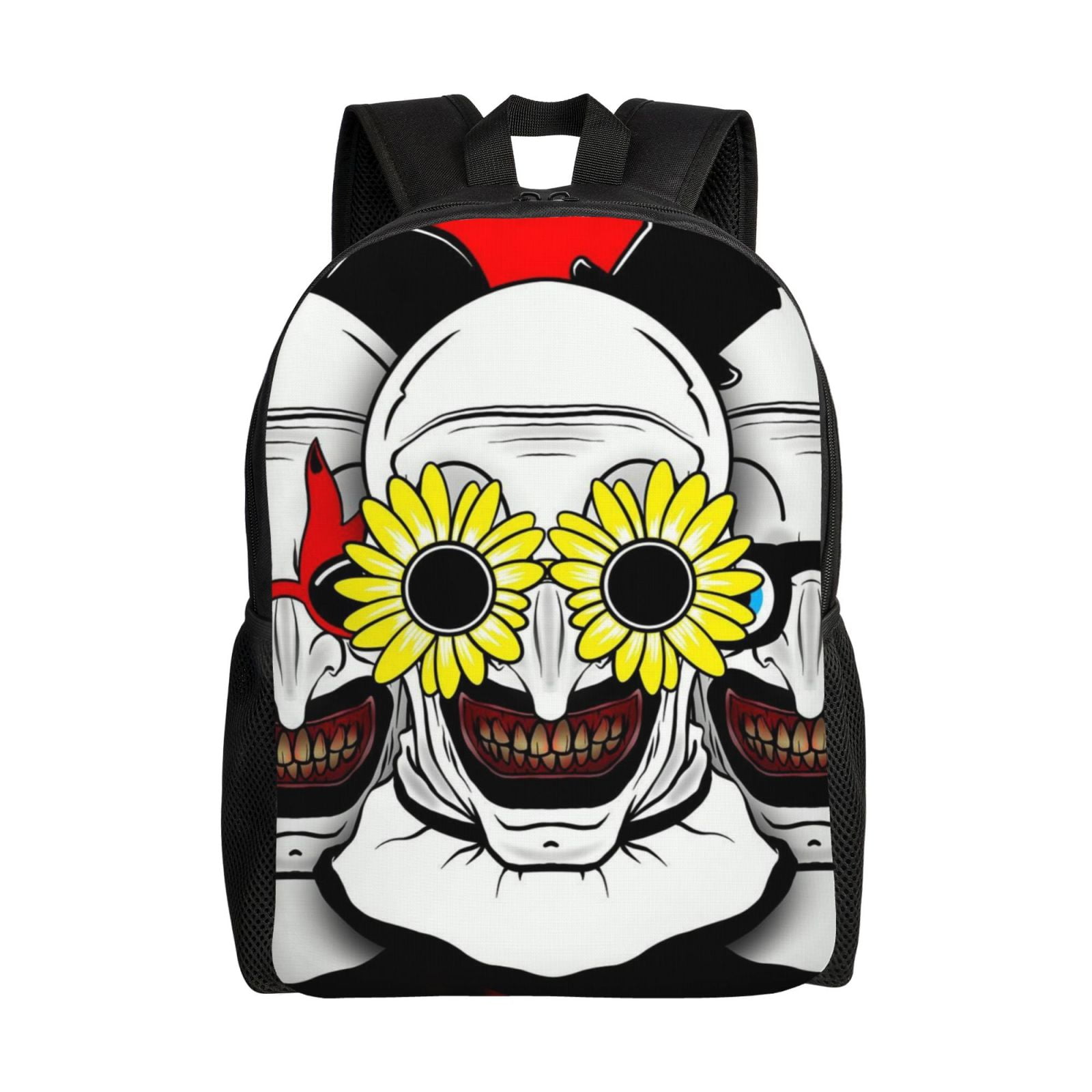 Terrifier 2 Clown Backpack Casual Adjustable Bookbag School Bag Unisex ...