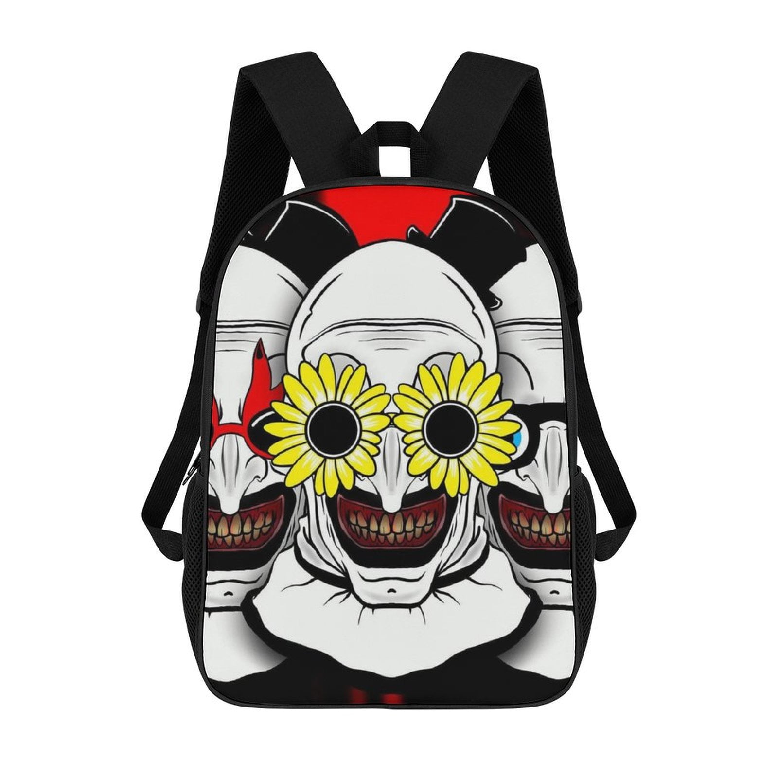 Terrifier 2 Clown Backpack Casual Daypack School Bag Satchel Bookbag ...
