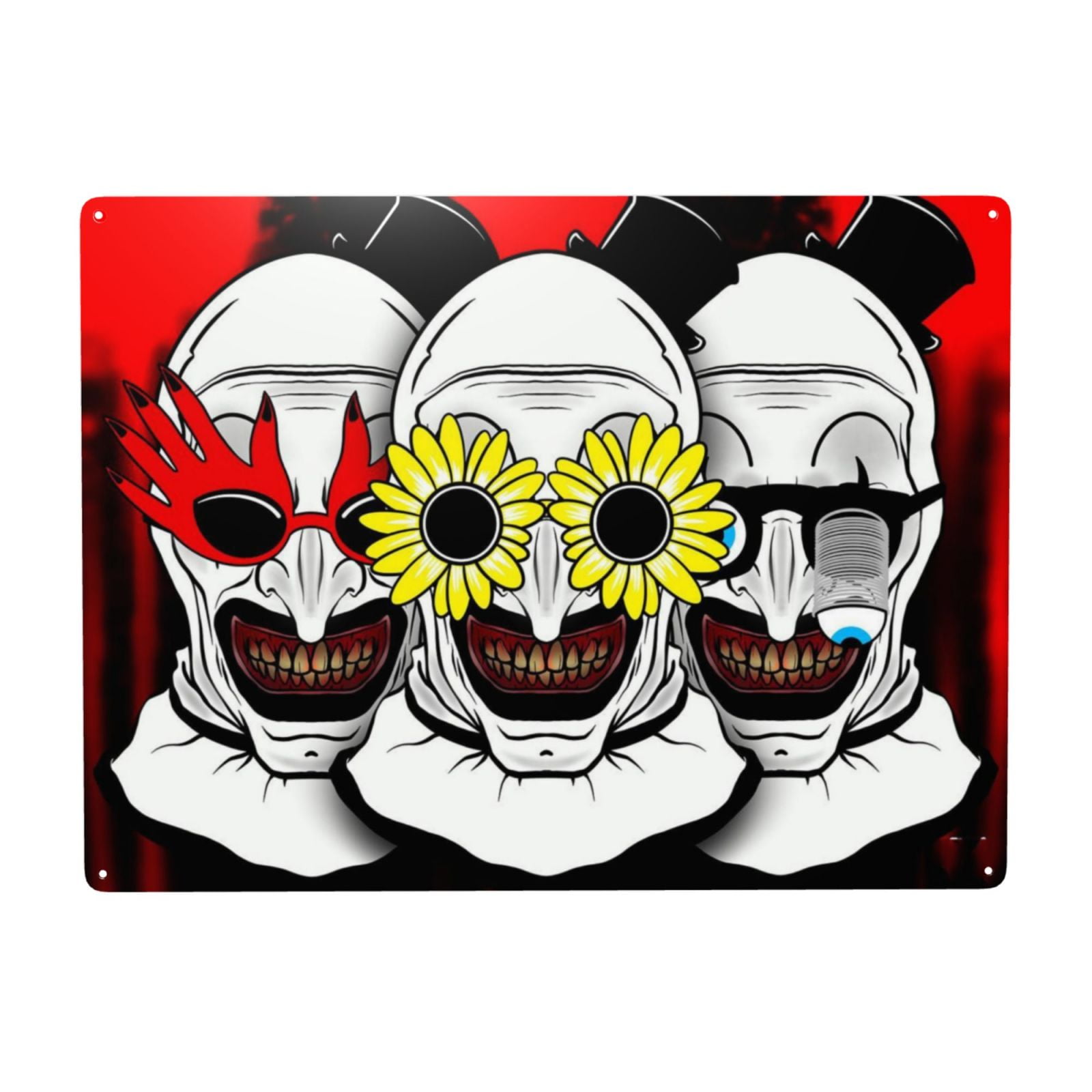 Terrifier 2 Clown Metal Sign Decor 30x40cm Wall Art Sign for Home ...