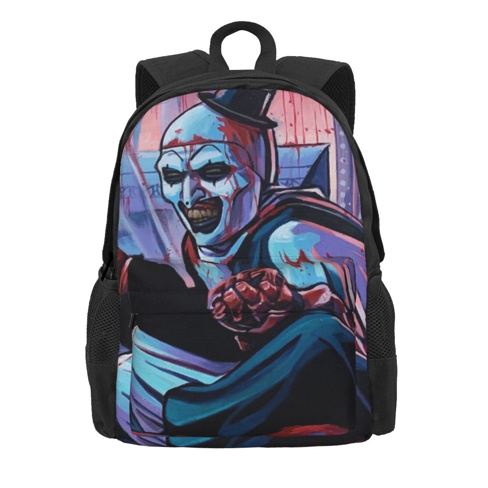 Terrifier 2 Clown Movie Backpack Adjustable Daypack Large Capacity ...