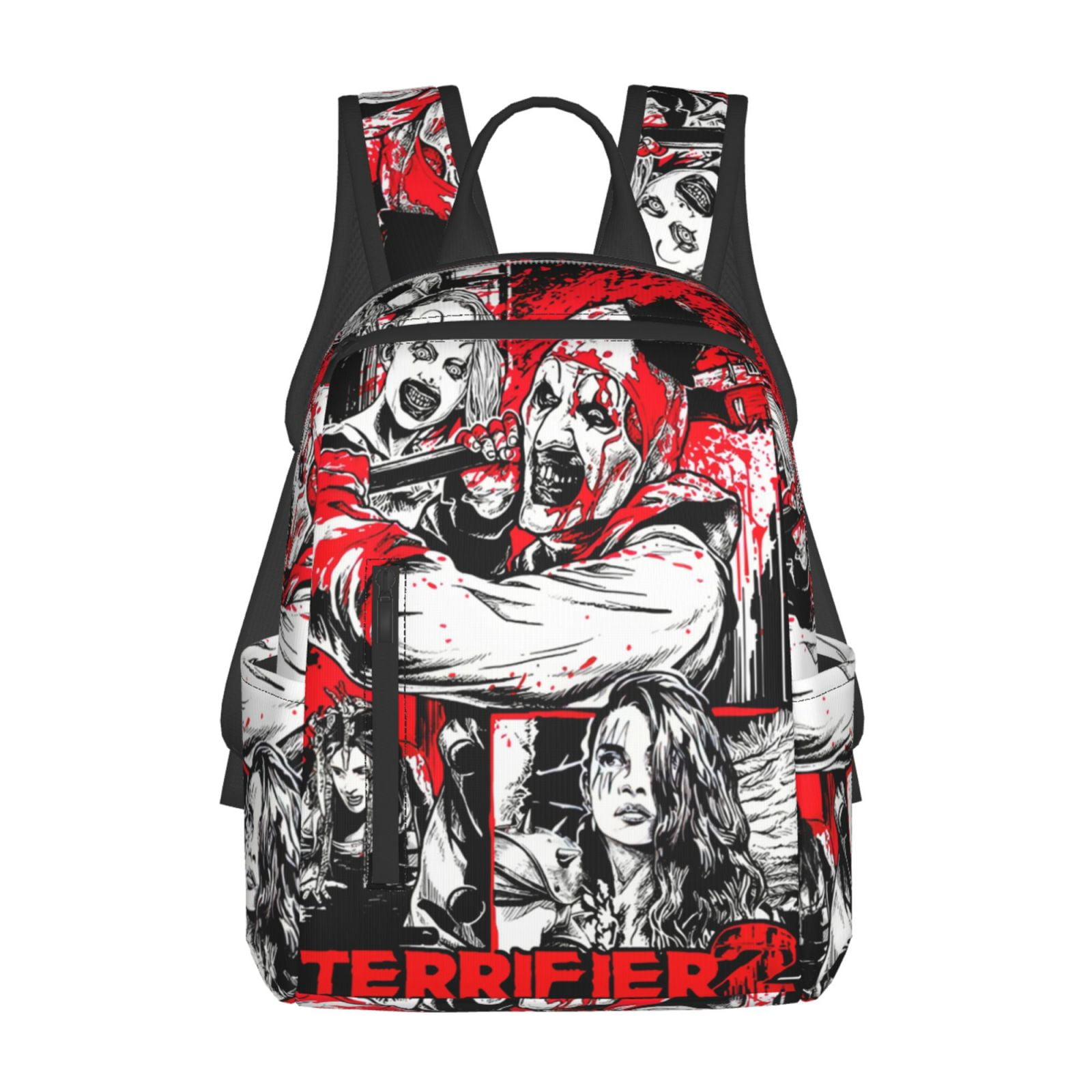Terrifier 2 Horror Backpack Lightweight Shoulders Daypack School Bag ...