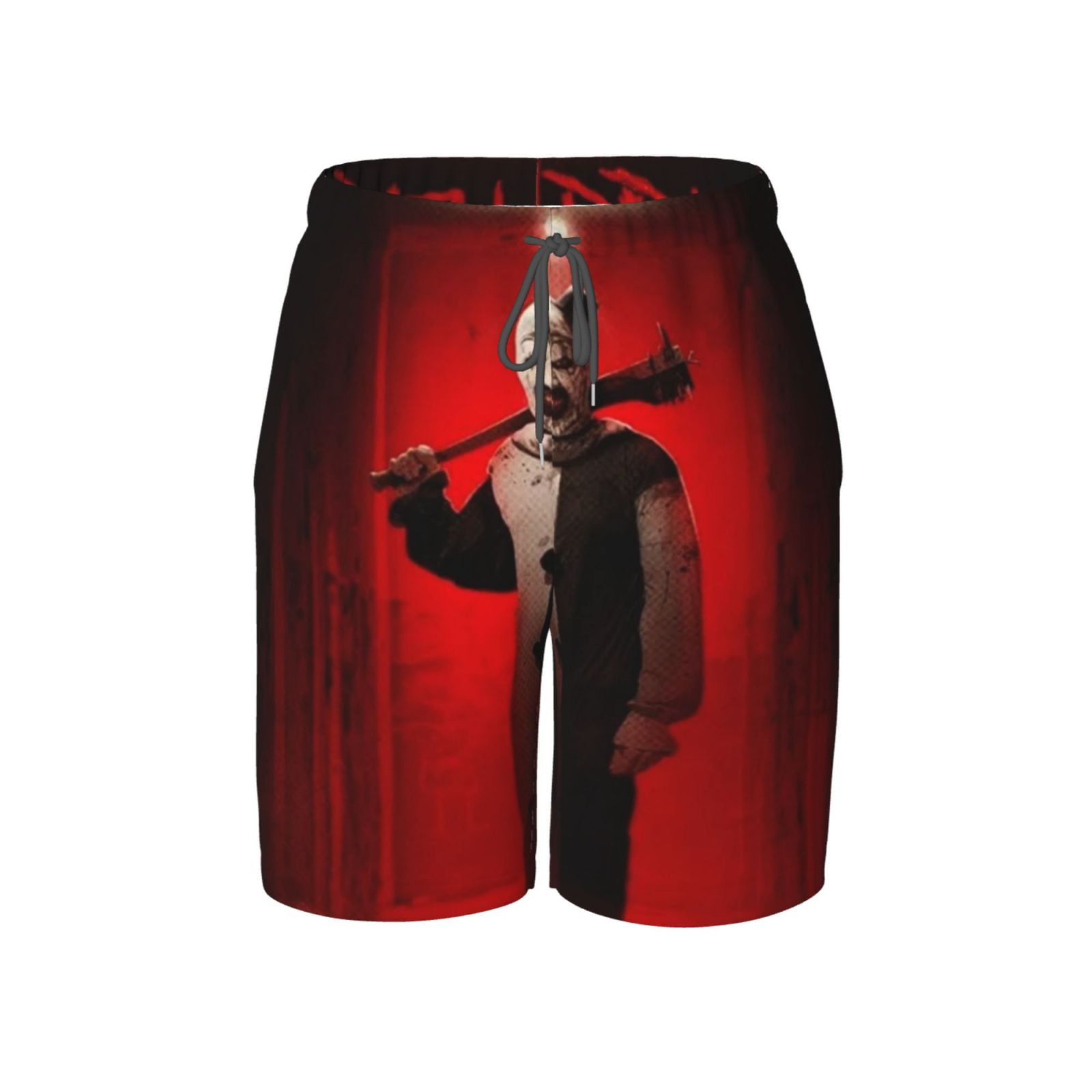 Terrifier 2 Movie Poster Boy's Swim Trunks Quick Dry Teen Board Shorts ...