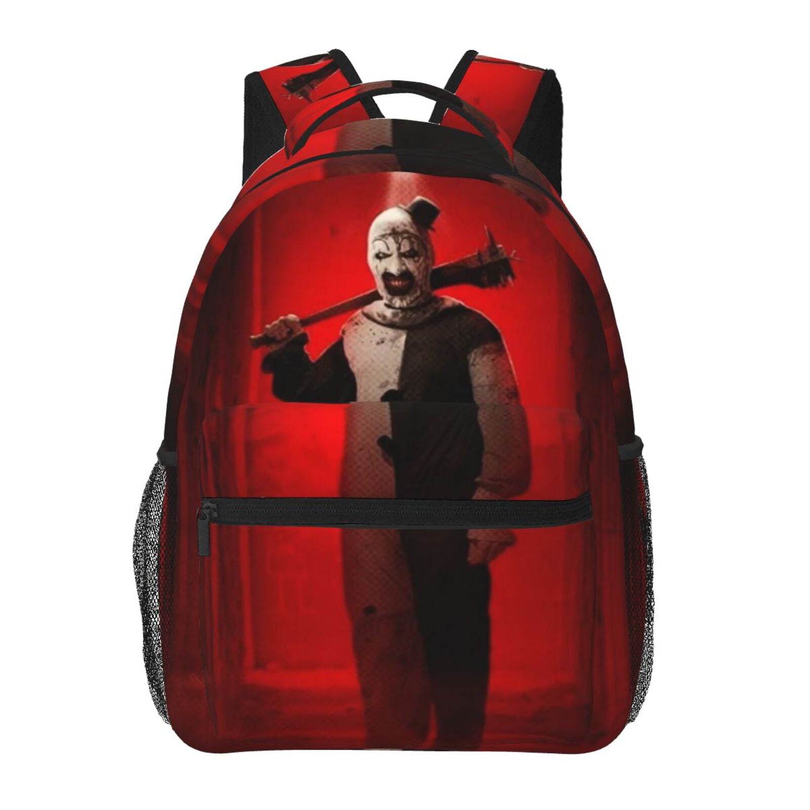 Terrifier 2 Movie Poster Casual Backpack Schoolbag Large Capacity ...