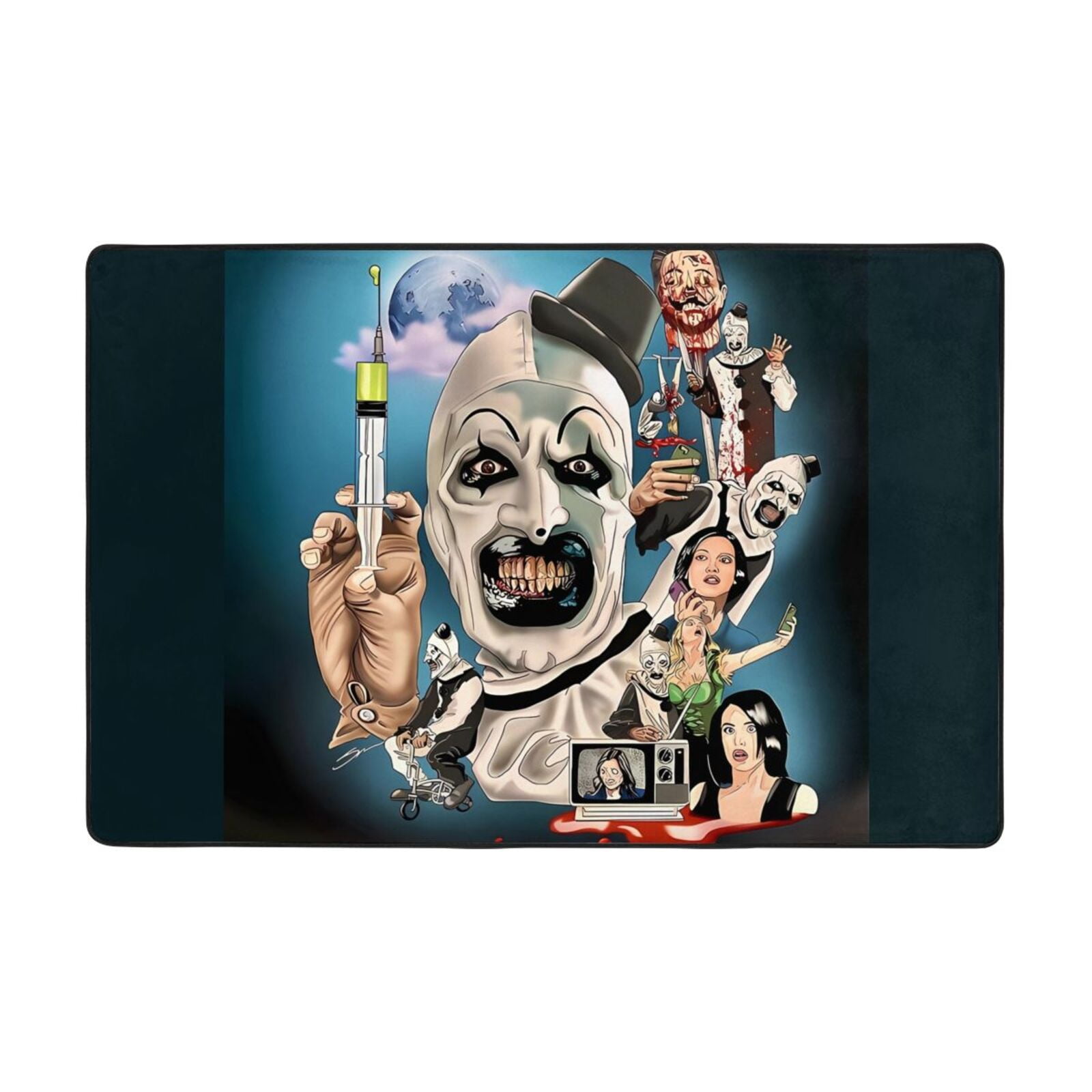 Terrifier 2 Rugs Washable Cover Floor Rug Carpets Bathroom Decorations ...