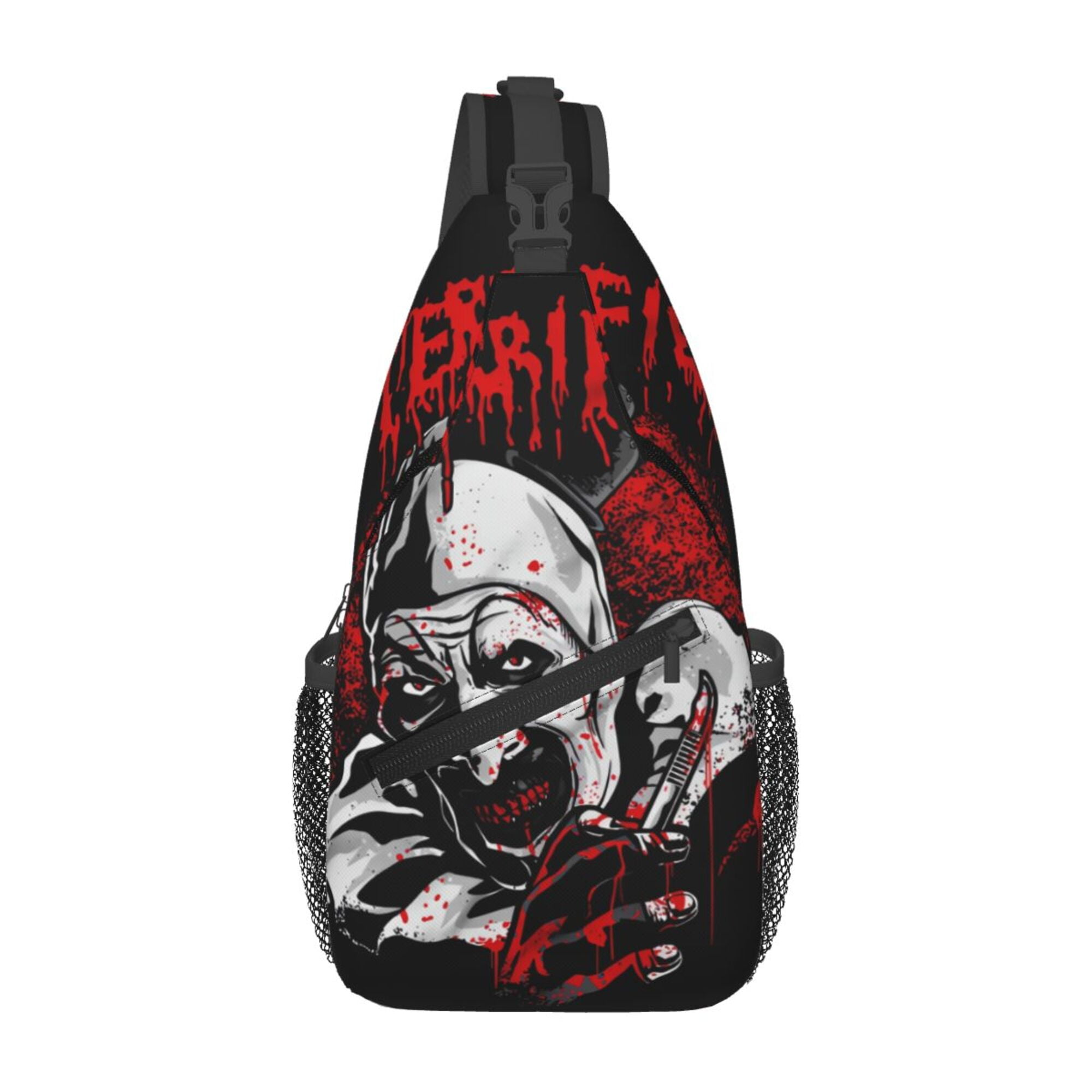 Terrifier 2 Sling Bag Crossbody Sling Backpack Chest Bag Daypack Purses ...