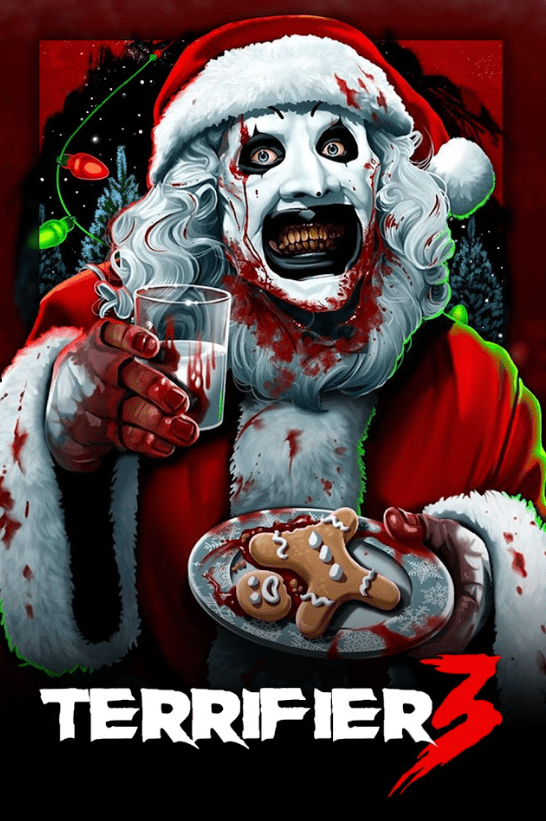 Terrifier 3 2024 Movie Poster 24x36 Horror Slasher Art the Clown Bloody ...