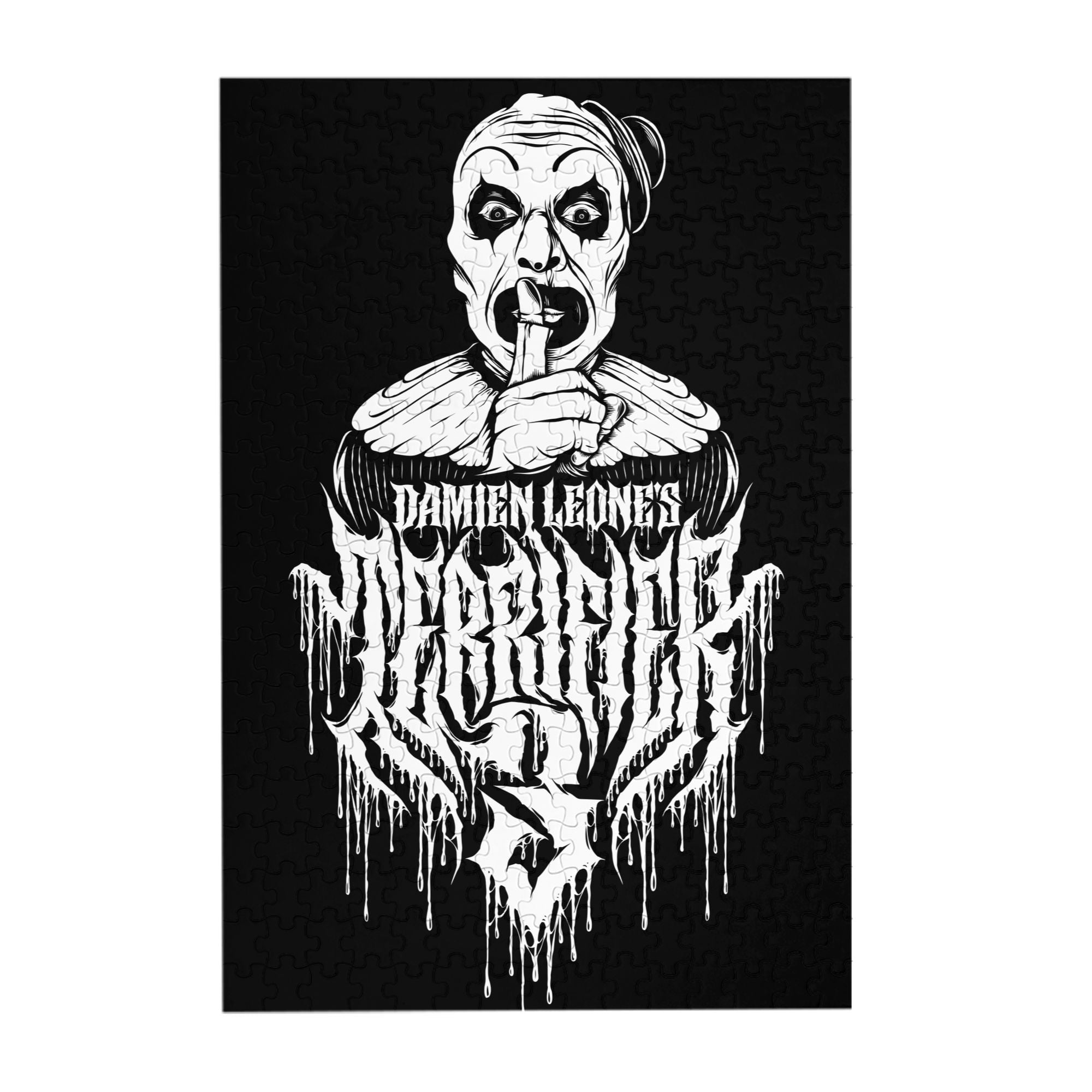 Terrifier 3 300 Piece Puzzles,Wooden Jigsaw Puzzle,Home Decor Birthday ...