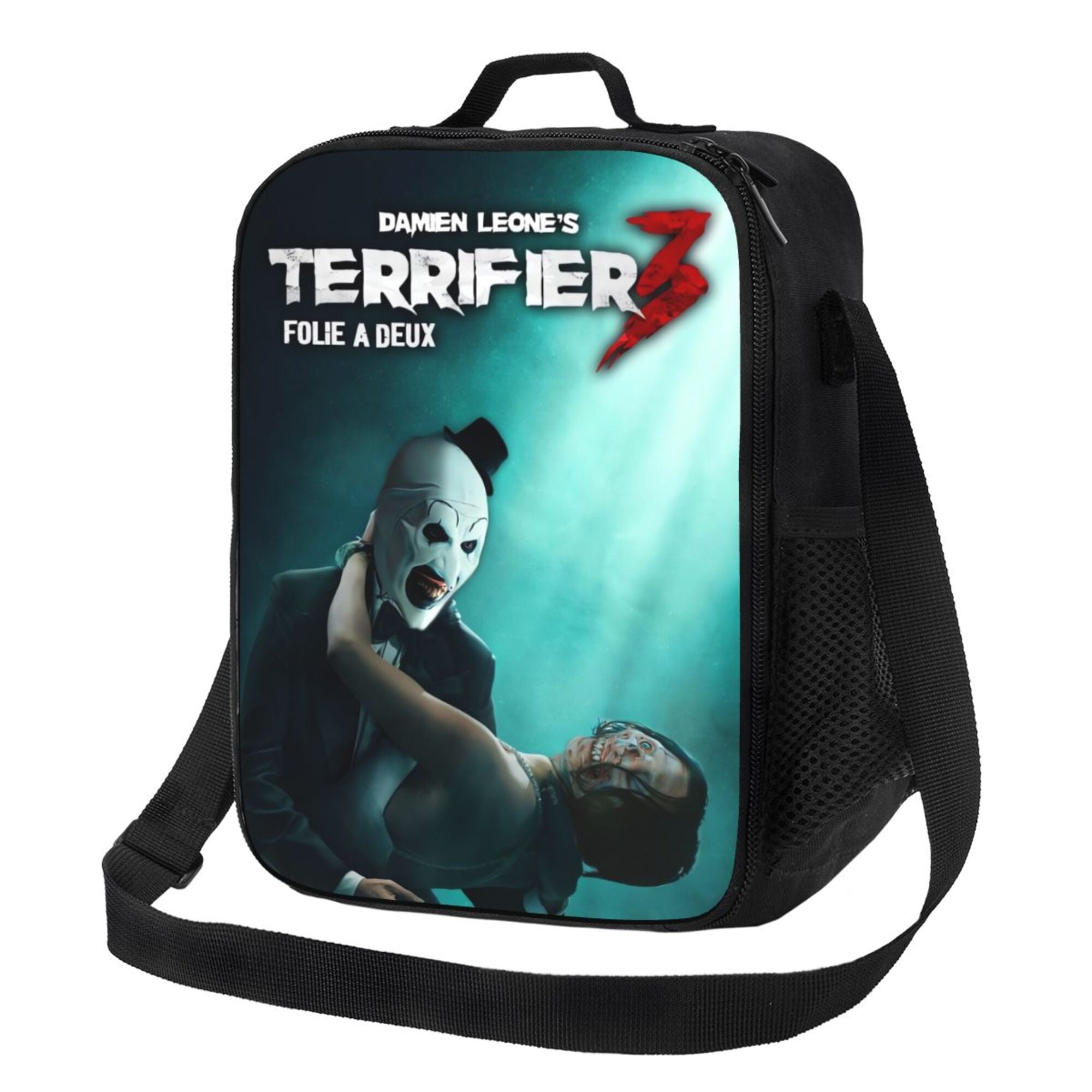 Terrifier 3 Lunch Bag Lunch Box Lightweight Durable Lunch Tote Bag Portable Reusable Lunch Box ...