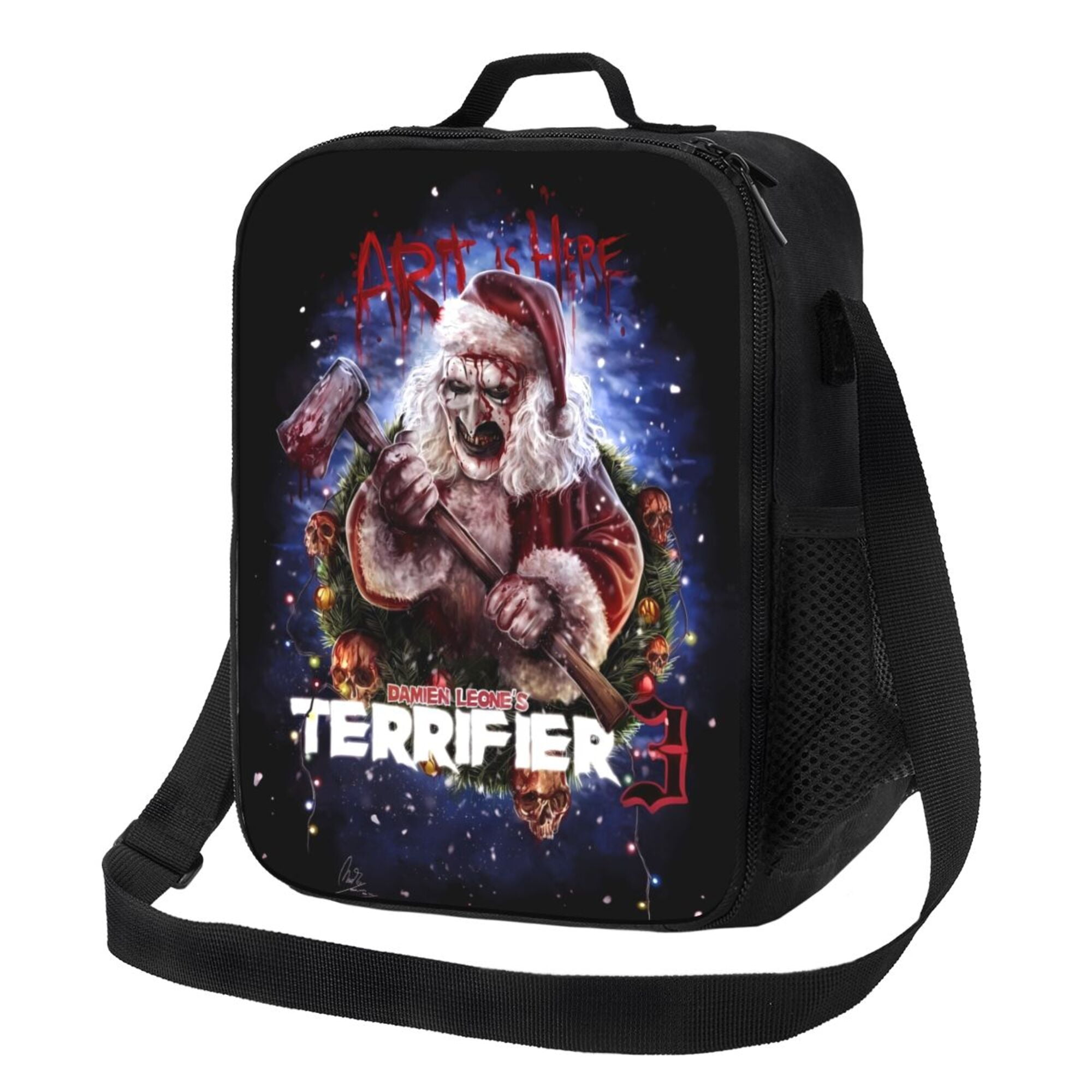 Terrifier 3 Lunch Bag Lunch Box Lightweight Durable Lunch Tote Bag Portable Reusable Lunch Box ...
