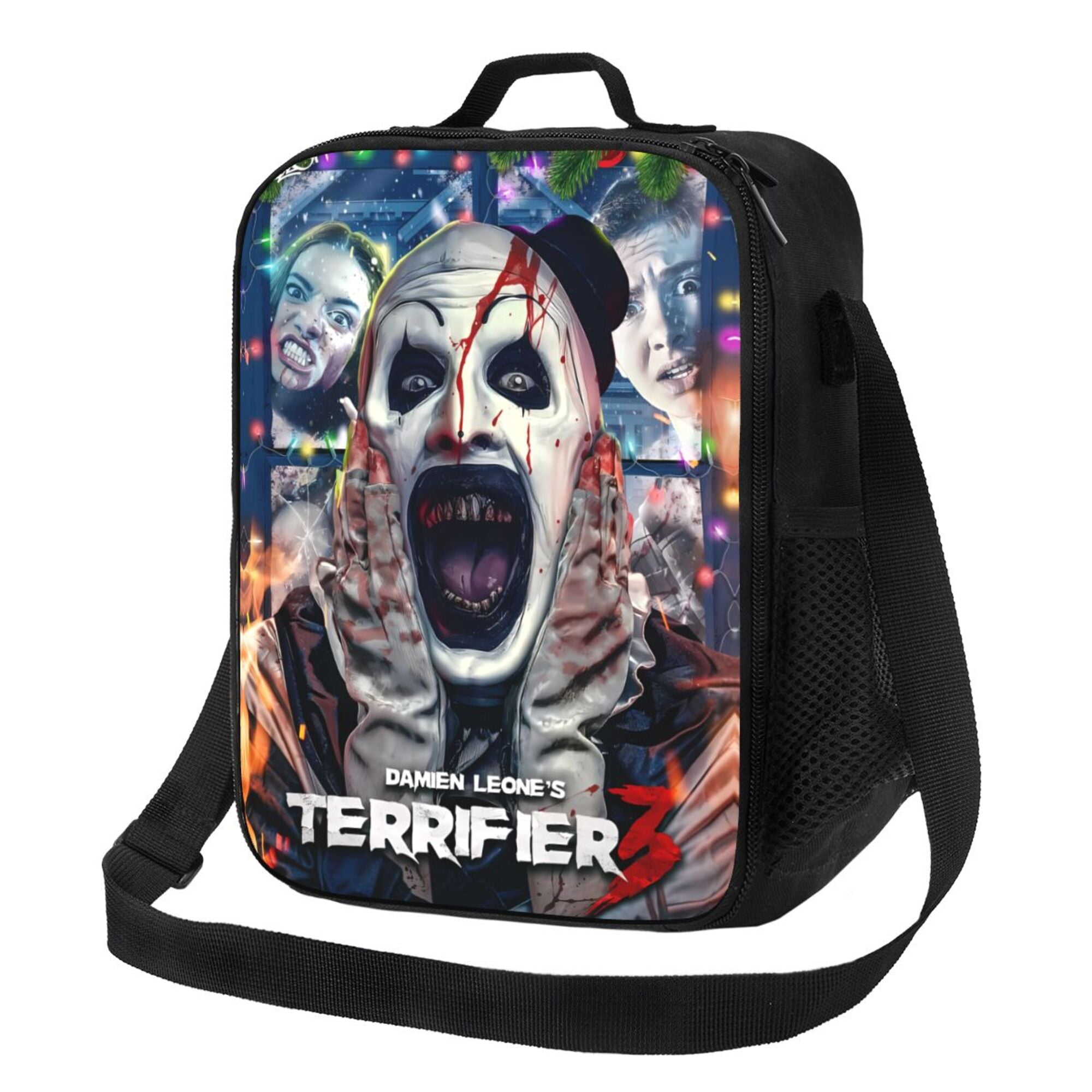 Terrifier 3 Lunch Bag Lunch Box Lightweight Durable Lunch Tote Bag Portable Reusable Lunch Box ...