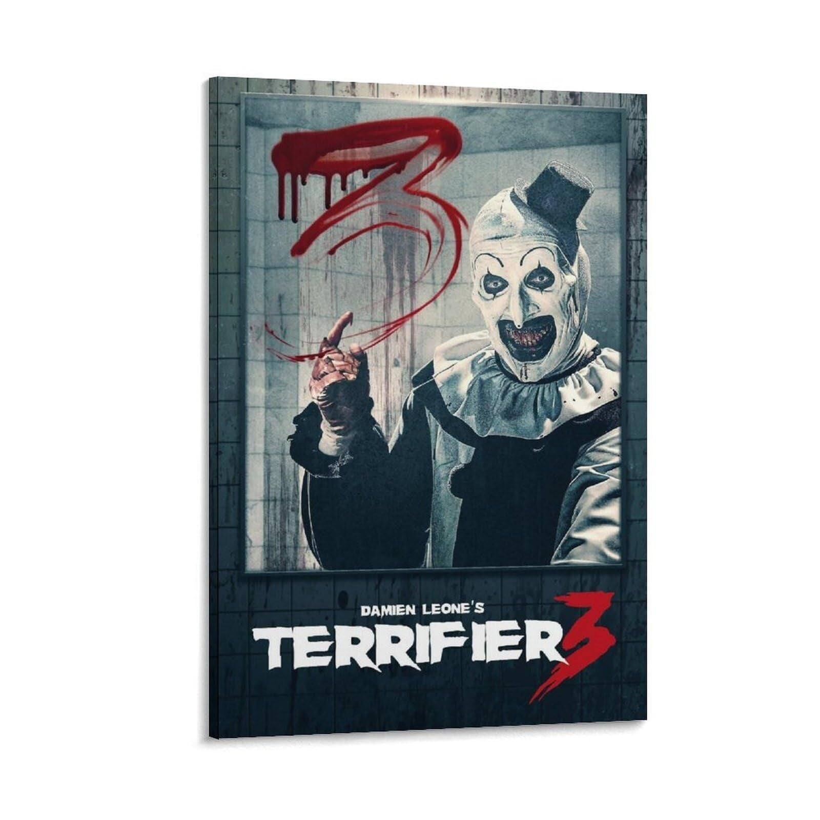 Terrifier 3 Movie Poster Wall Art Living Room Posters Horror Poster ...