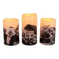Terrifier 3-Piece LED Flameless Candle Set With Remote Control ...