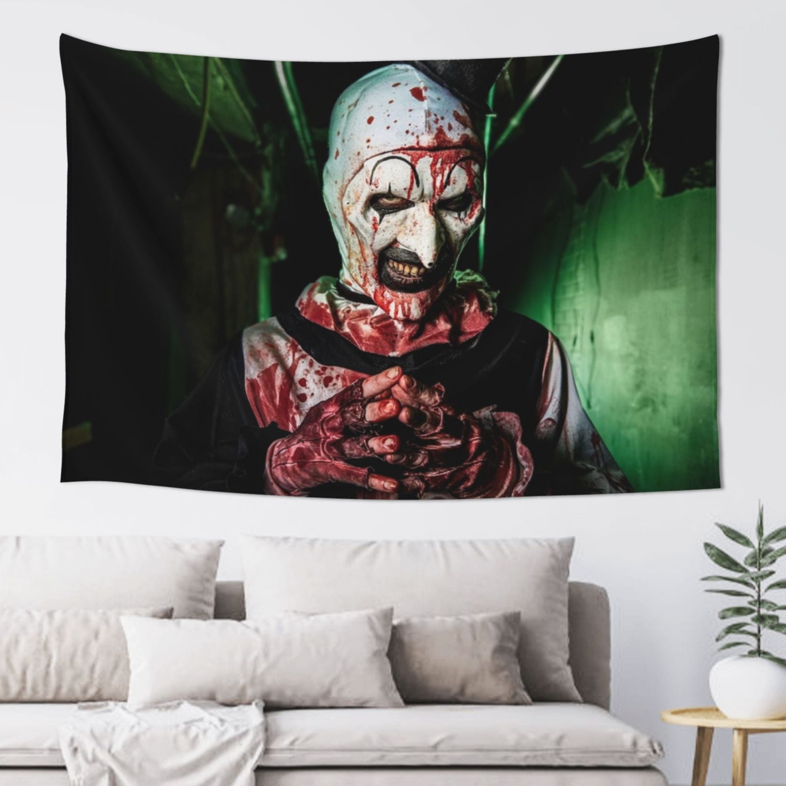 Terrifier 3 Tapestry Wall Hanging Home Decoration Wall Blanket ...