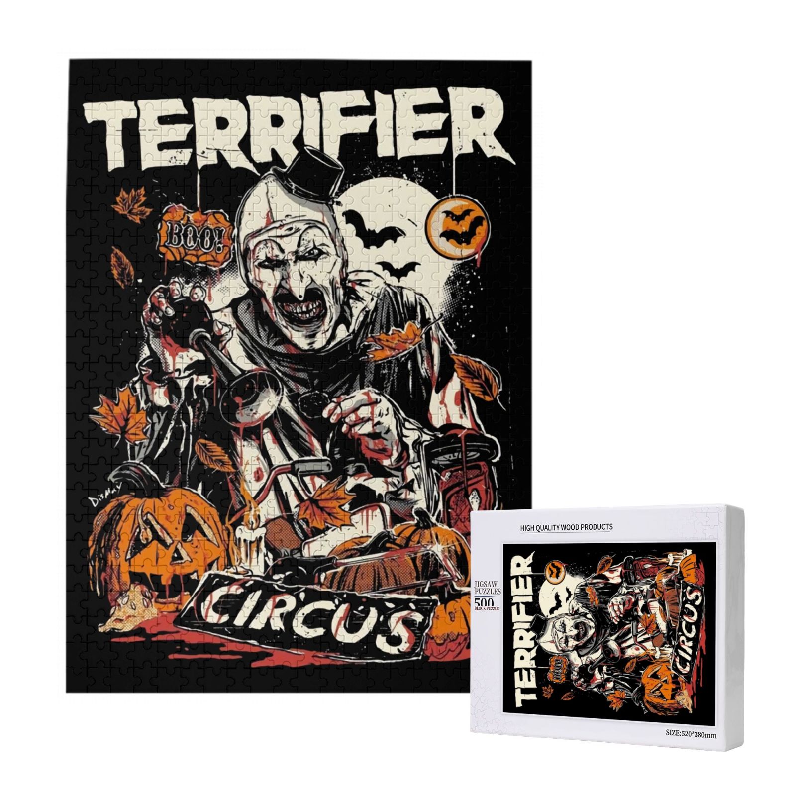 Terrifier Anime Puzzles Boys Girls Teens 300/500/1000 Piece Wooden ...