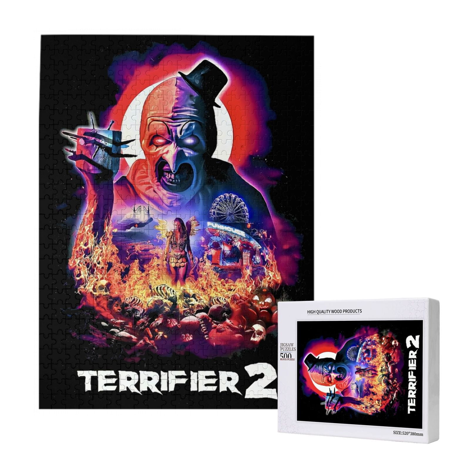 Terrifier Anime Puzzles Boys Girls Teens 300/500/1000 Piece Wooden ...