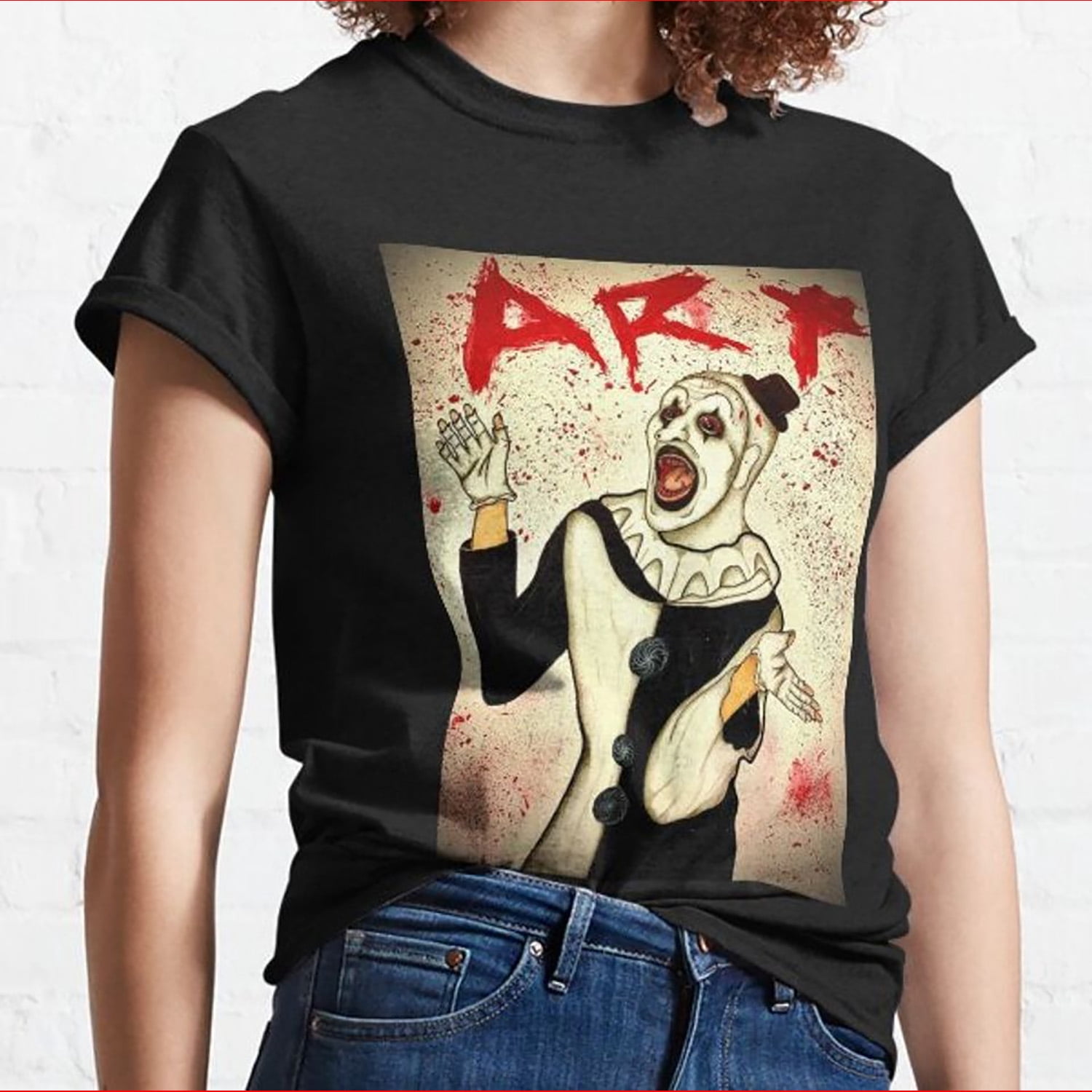 Terrifier Art The Clown, Terrifier 2, Terrifier T-shirts - Walmart.com