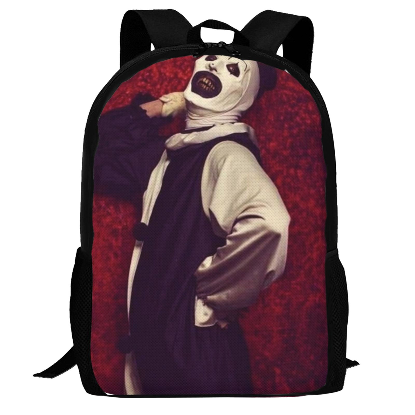 Terrifier Backpack, 3d Printed Laptop Backpack, Water Resistant ...