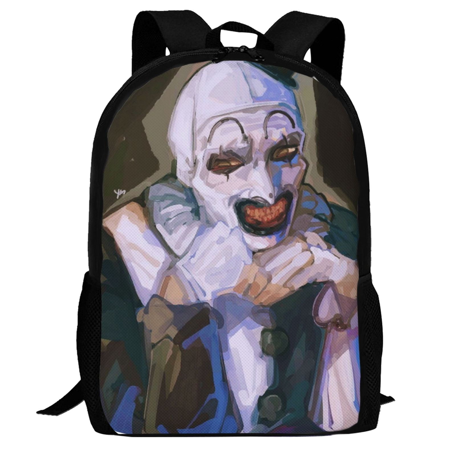 Terrifier Backpack, 3d Printed Laptop Backpack, Water Resistant ...