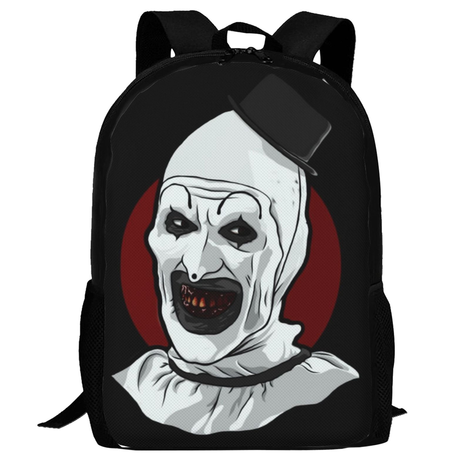 Terrifier Backpack, 3d Printed Laptop Backpack, Water Resistant ...