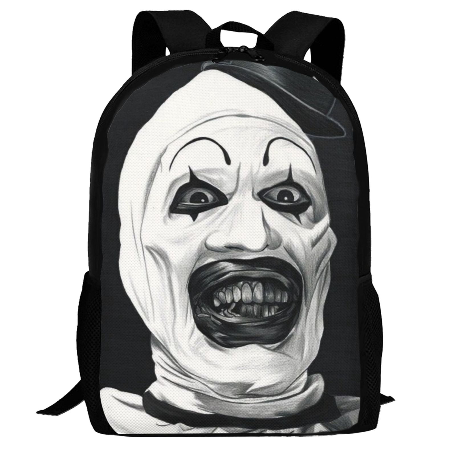 Terrifier Backpack, 3d Printed Laptop Backpack, Water Resistant ...
