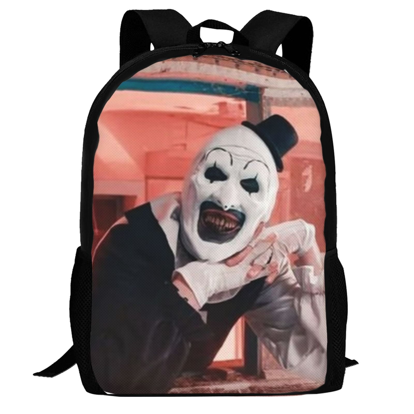 Terrifier Backpack, 3d Printed Laptop Backpack, Water Resistant ...