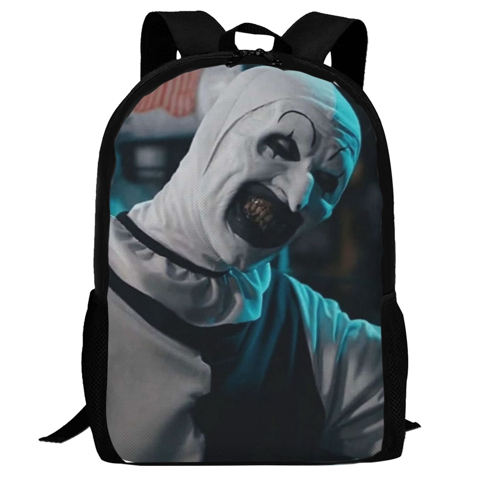 Terrifier Backpack, 3d Printed Laptop Backpack, Water Resistant ...