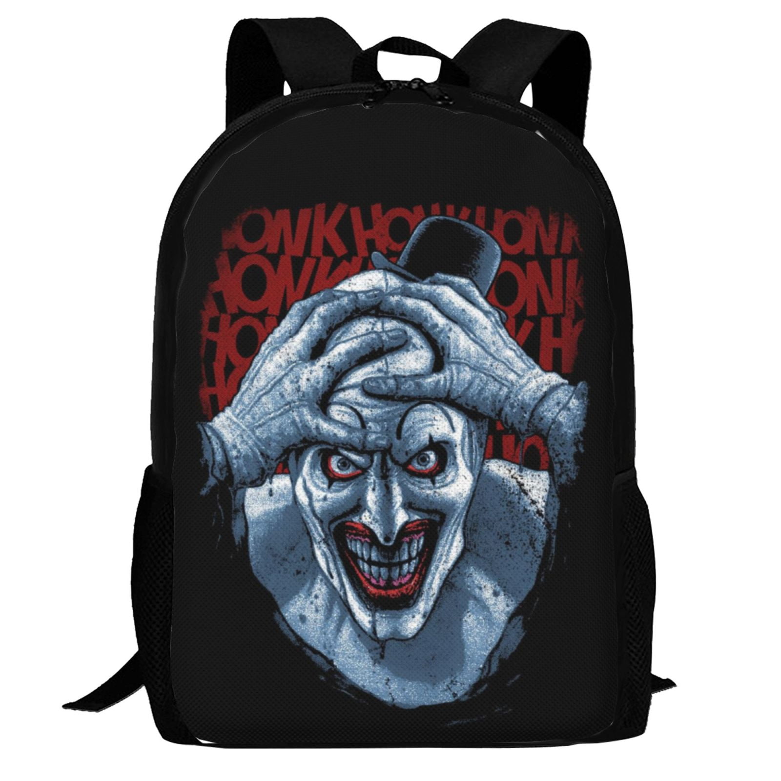 Terrifier Backpack, 3d Printed Laptop Backpack, Water Resistant ...