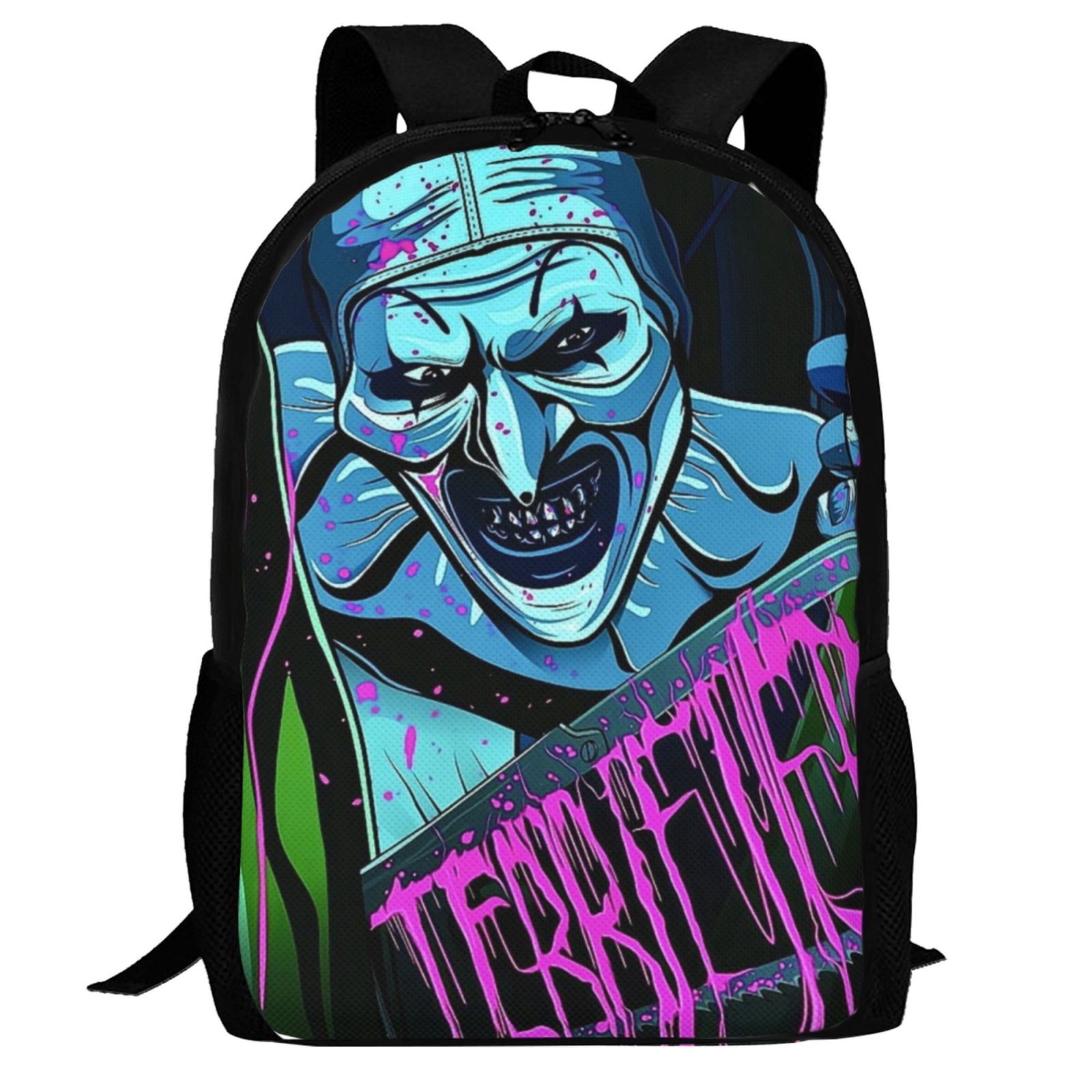 Terrifier Backpack, 3d Printed Laptop Backpack, Water Resistant ...
