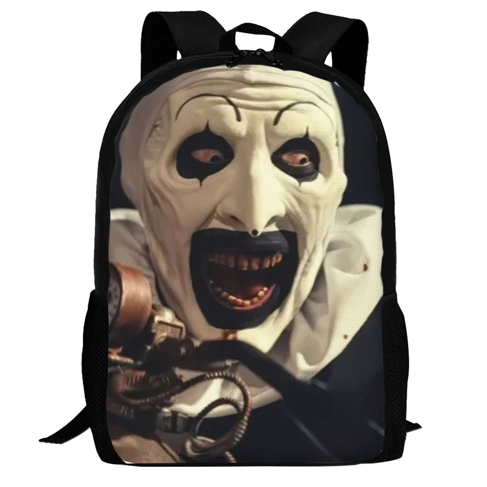 Terrifier Backpack, 3d Printed Laptop Backpack, Water Resistant ...
