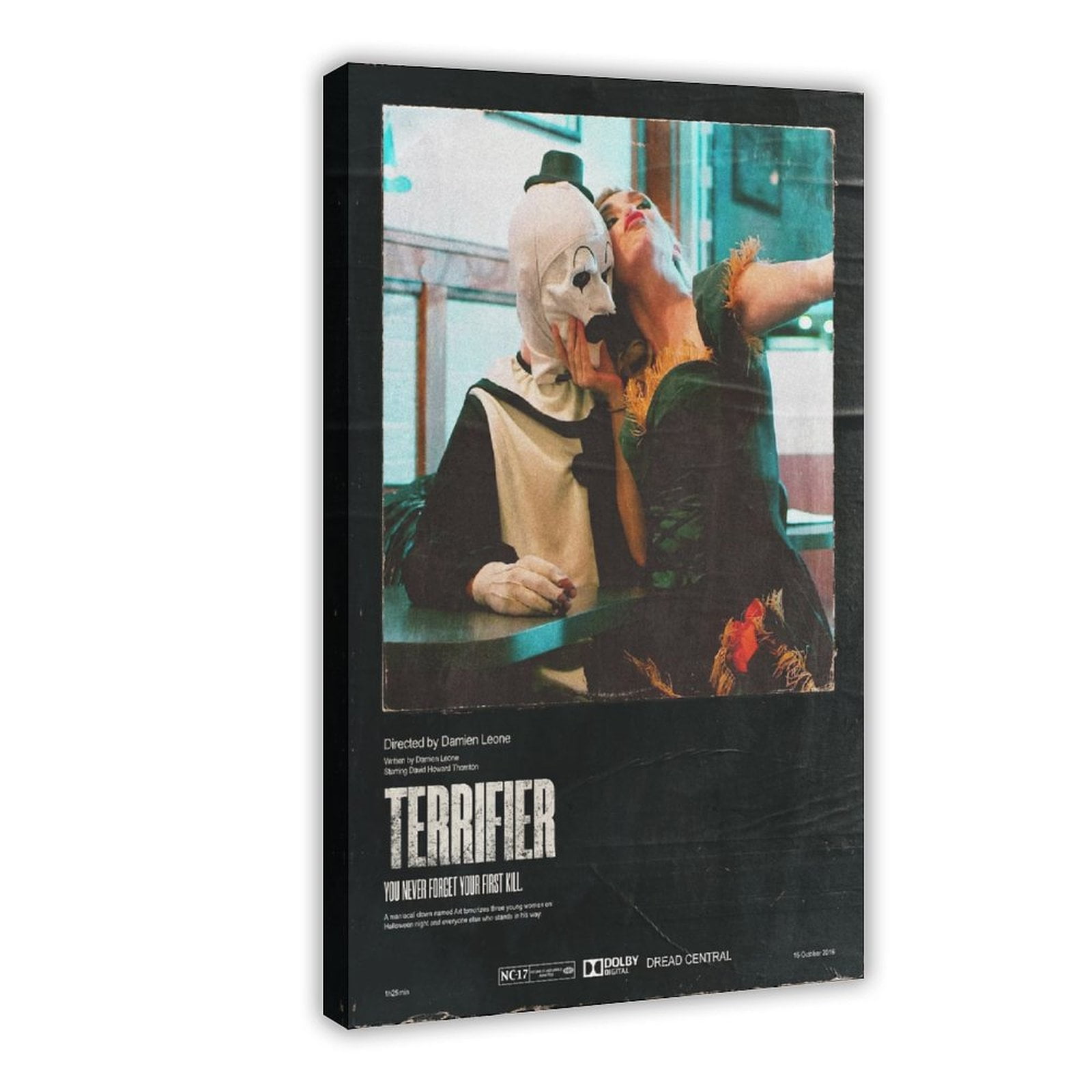 Terrifier Canvas Posters Wall Art Bedroom Office Room Decor Gift Frame ...