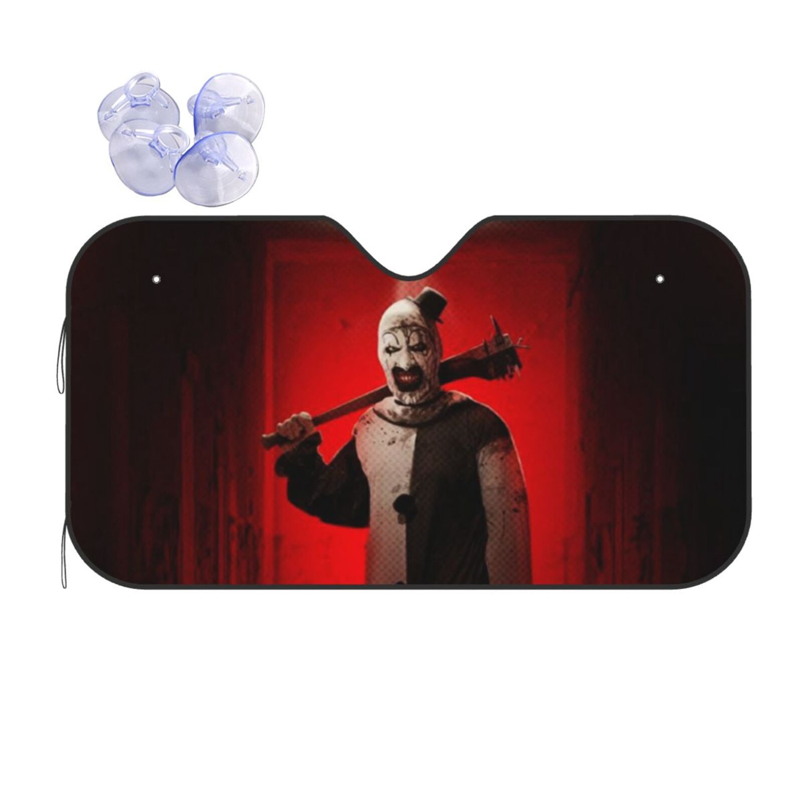 Terrifier Car Windshield Sun Shade Auto Front Window Sunshade Cover Car ...