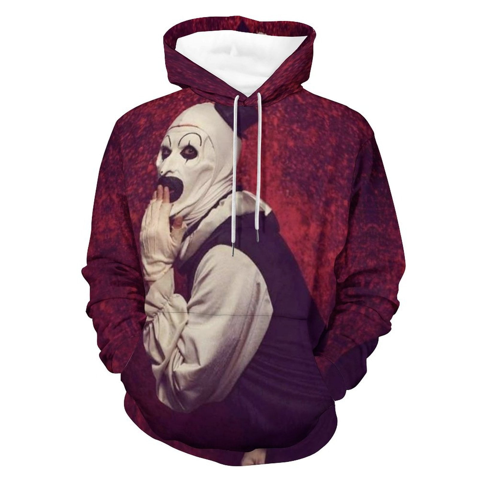 Terrifier Casual Pullover Hoodie Unisex Hooded Sweatshirt Novelty 3D ...