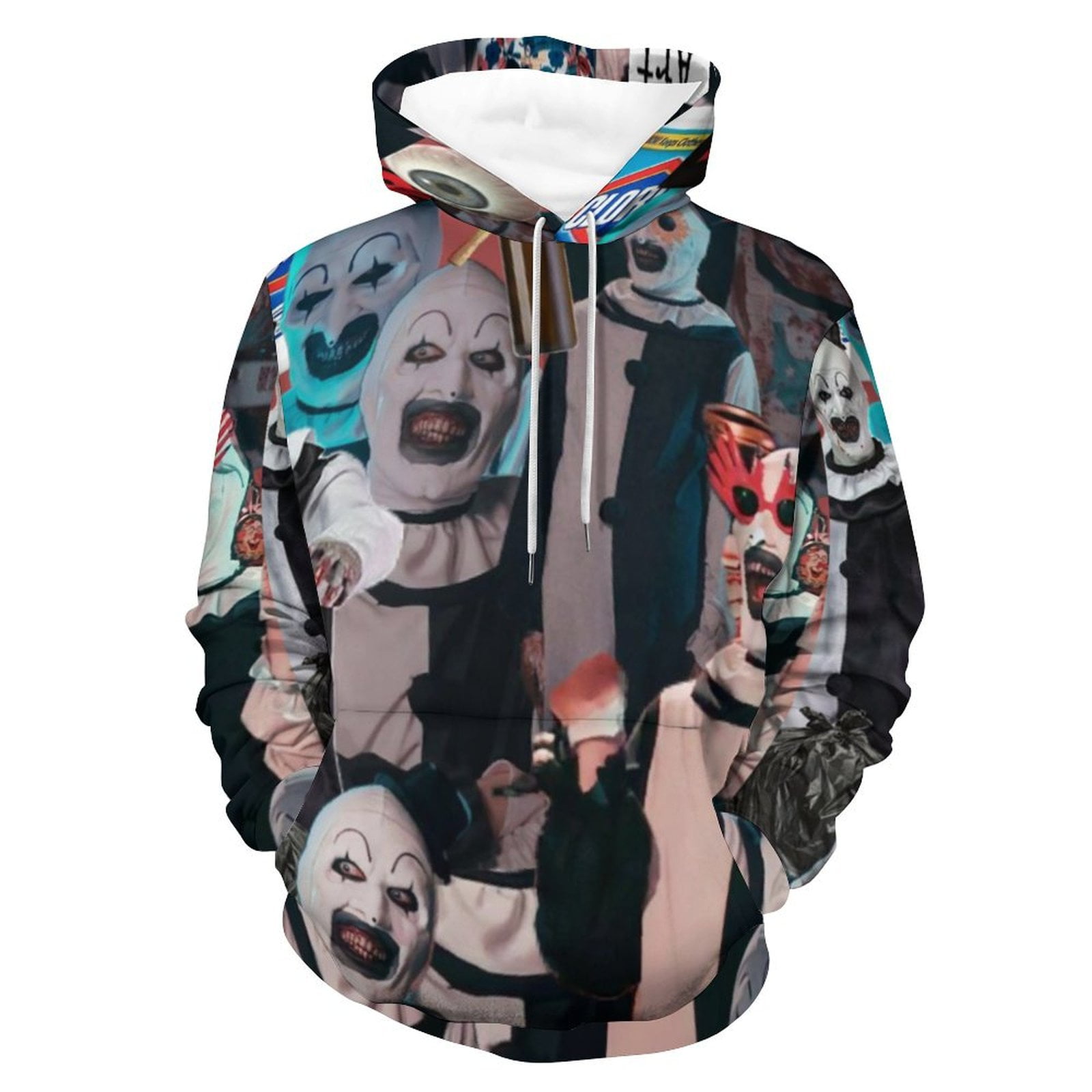 Terrifier Casual Pullover Hoodie Unisex Hooded Sweatshirt Novelty 3D ...