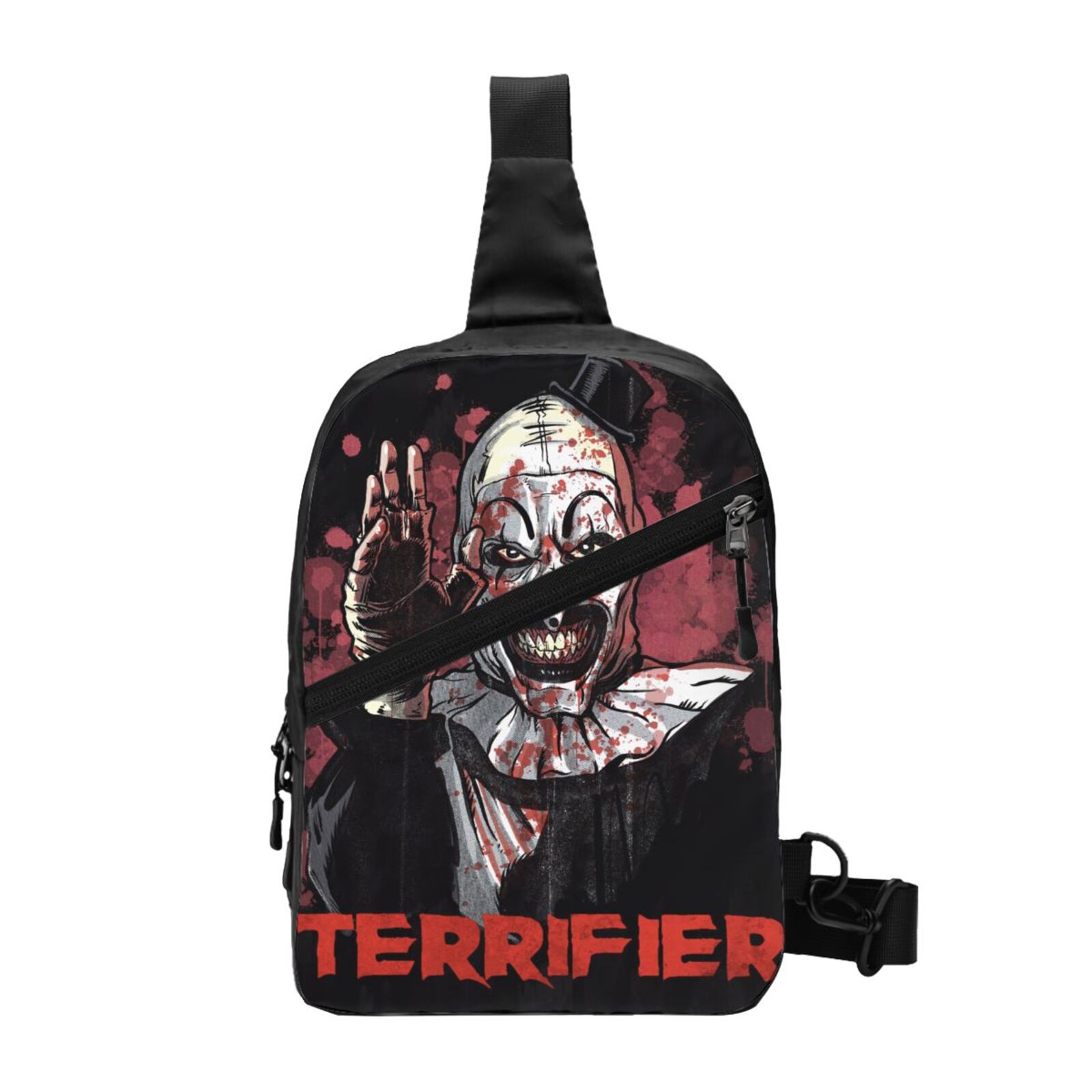 Terrifier Chest Bag Crossbody Folding Adjustable Casual Sport Bag ...