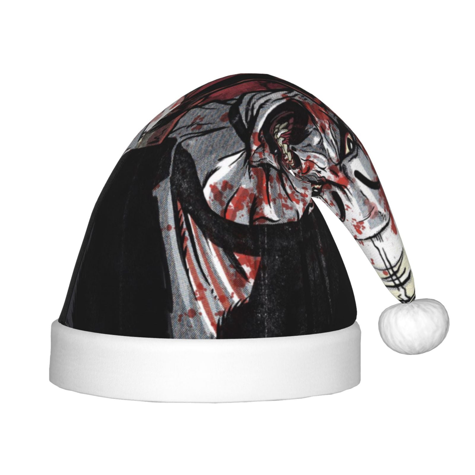 Terrifier Christmas Hat for Kids Xmas Santa Hat Christmas New Year ...