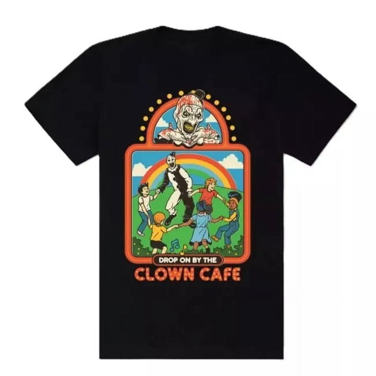 Terrifier Clown Cafe T-shirt, Horror Movie Shirt - Walmart.com