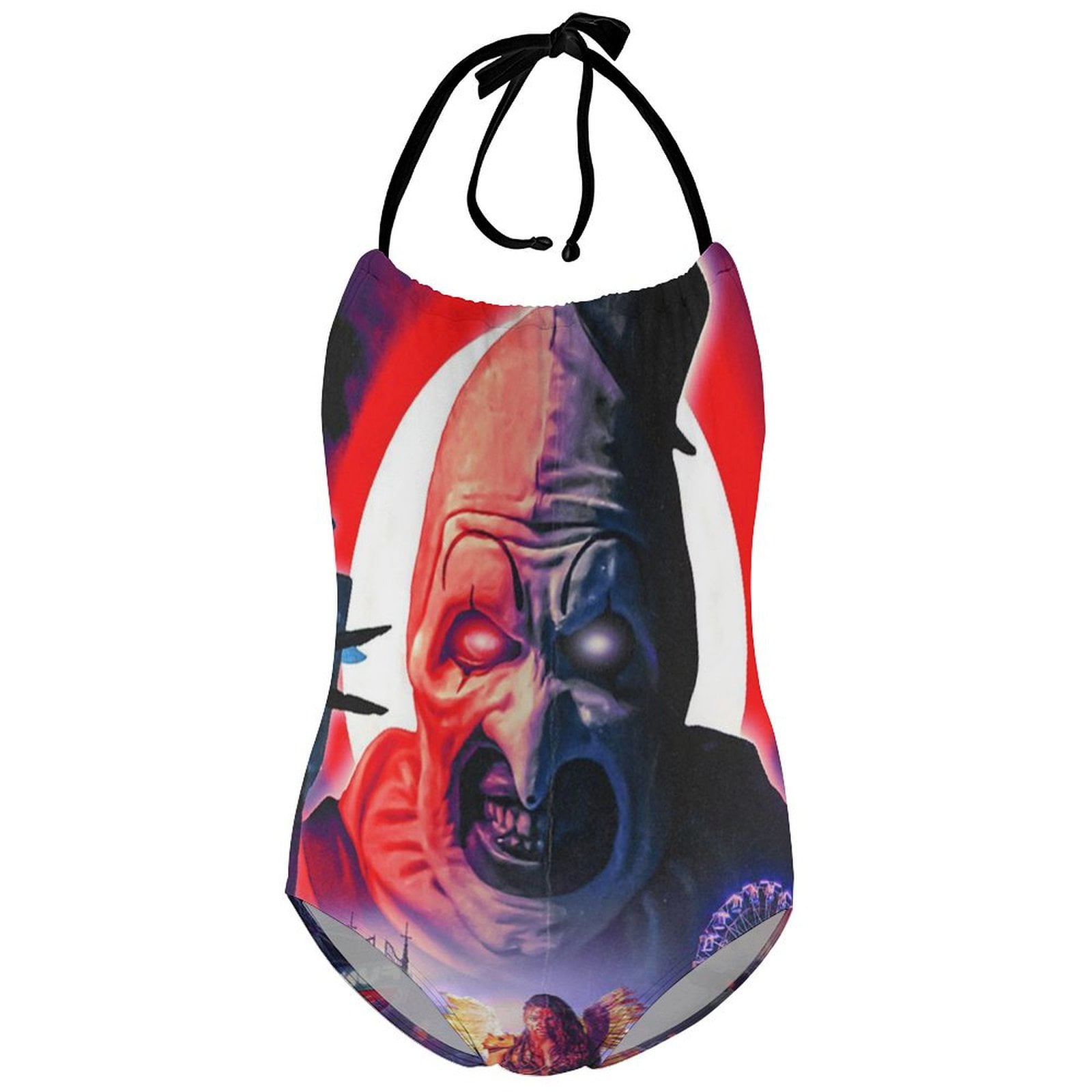 Terrifier Girl's One-Piece Swimsuit Bathing Suit Soft Stretchy Children ...