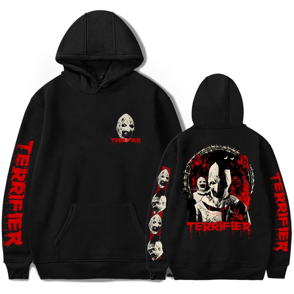 Terrifier Halloween Merch Horror Movie Hoodies For Women/Men Long ...
