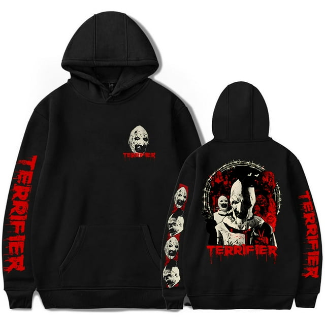 Terrifier Halloween Merch Horror Movie Hoodies For Women/Men Long ...