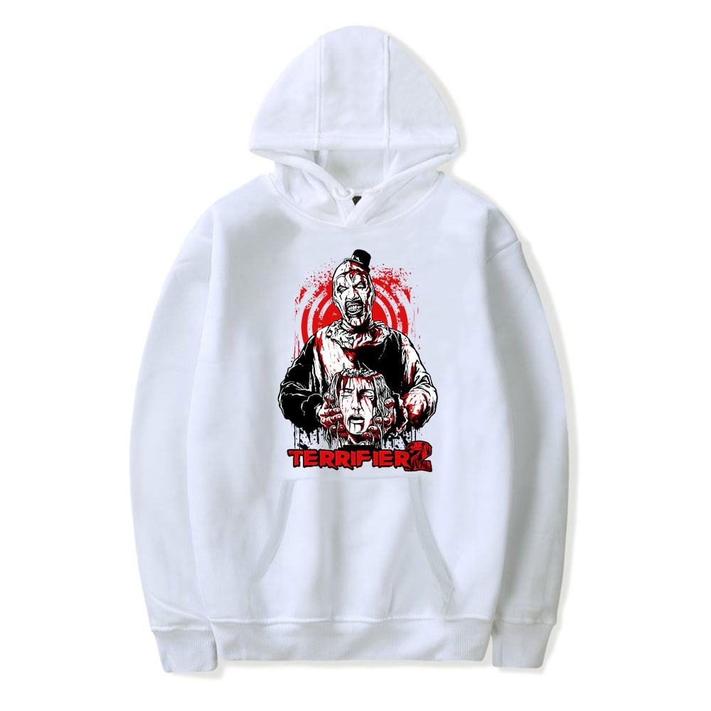 Terrifier Hoodie Halloween Horror Movie Merch For Women/Men Casuals ...