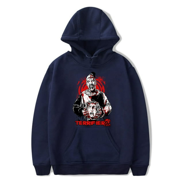Terrifier Hoodie Halloween Horror Movie Merch For Women/Men Casuals ...