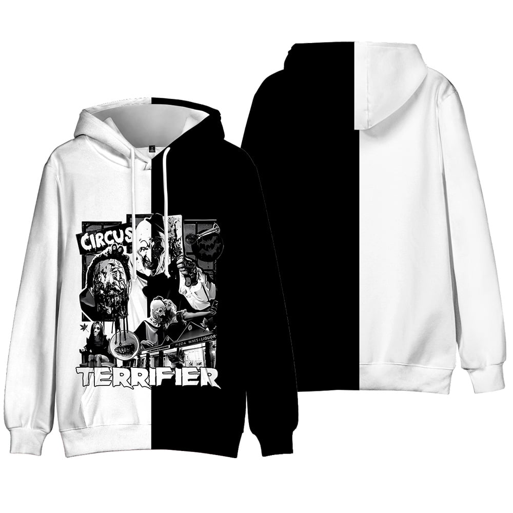 Terrifier Hoodie Halloween Horror Movie Merch For Women/Men Long Sleeve ...