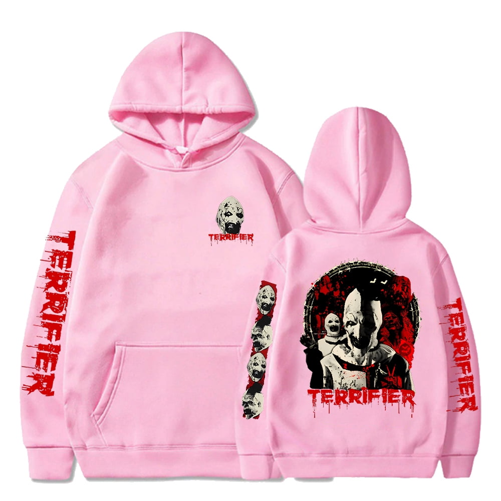 Terrifier Hoodie Horror Movie Halloween Merch Long Sleeve Sweatshirts ...