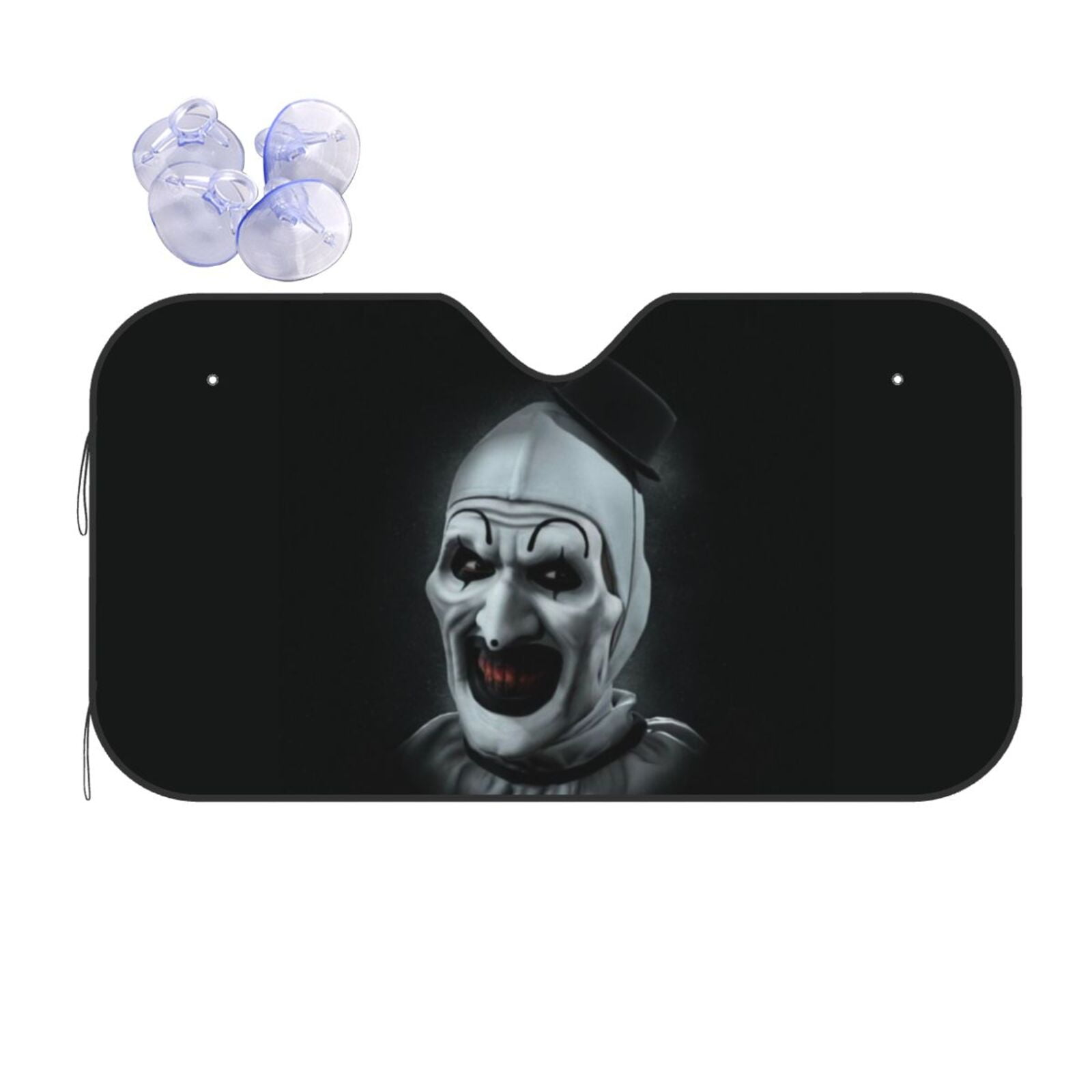 Terrifier Horror Car Windshield Sunshade Blocks UV Rays&Keeps Vehicle ...