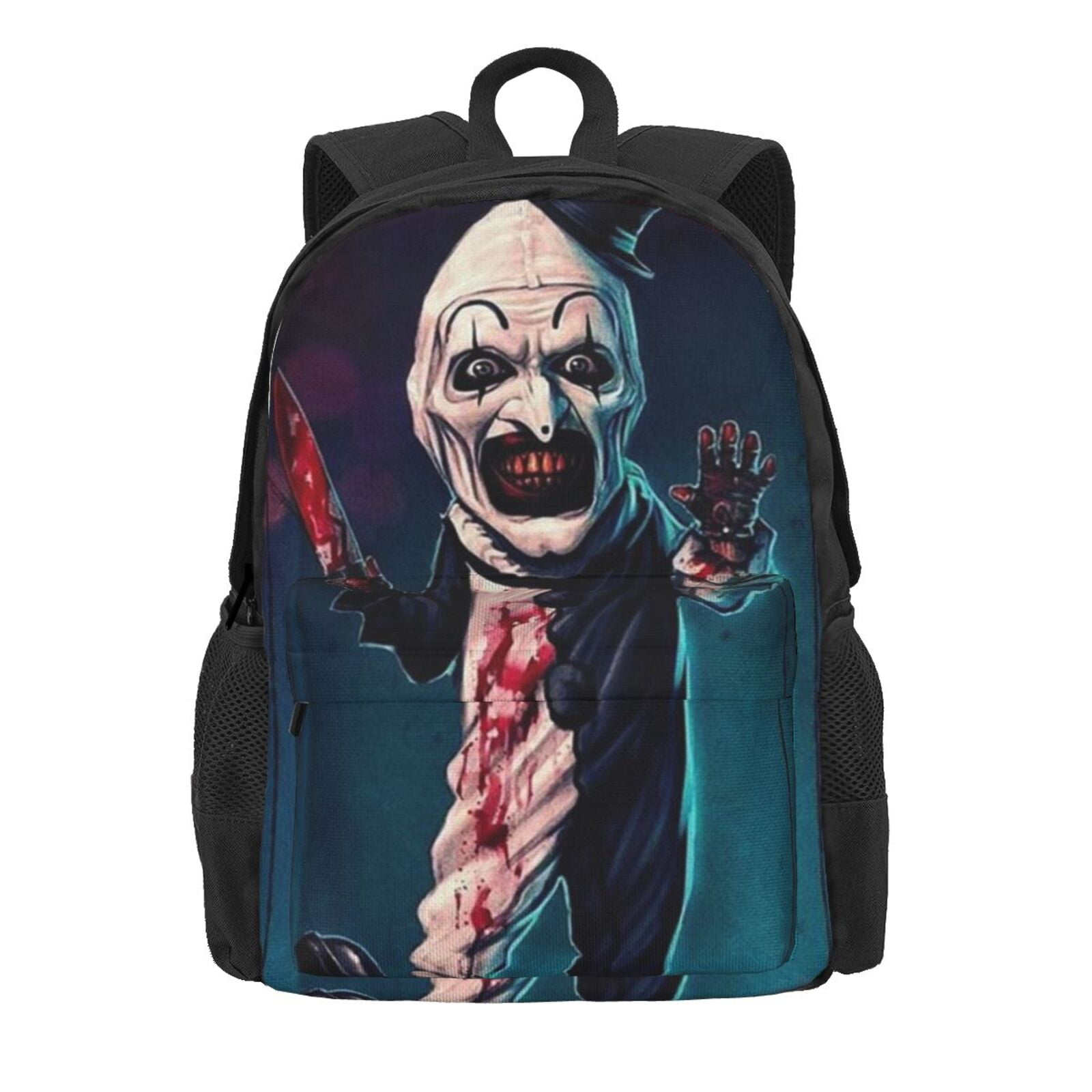 Terrifier Horror Clown Backpack Lightweight Daypack Large Capacity ...